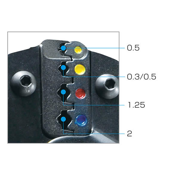 P-743 Crimping Tool [HOZAN] HOZAN TOOL INDUSTRIAL CO., LTD.