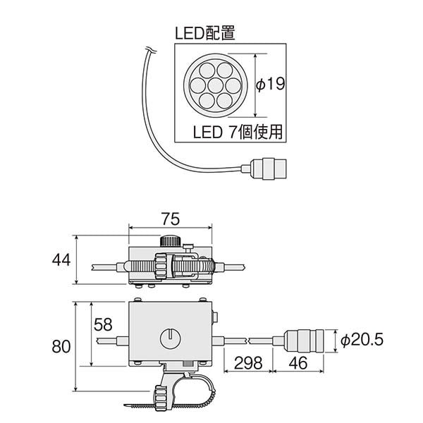 L-701 LED Flex Neck Light [HOZAN] HOZAN TOOL INDUSTRIAL CO., LTD.
