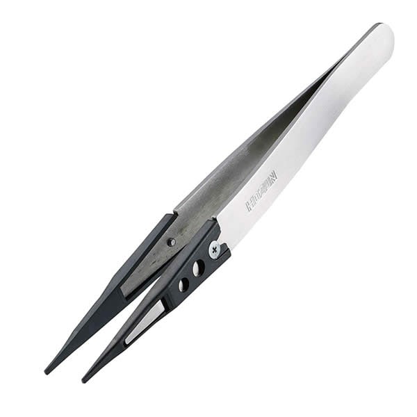 P-640-S ESD Tip Tweezers [HOZAN] HOZAN TOOL INDUSTRIAL CO., LTD.