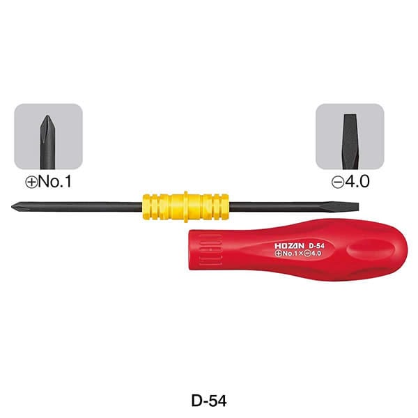 D-52 / D-54 / D-58 Reversible Screwdriver [HOZAN] HOZAN TOOL INDUSTRIAL ...