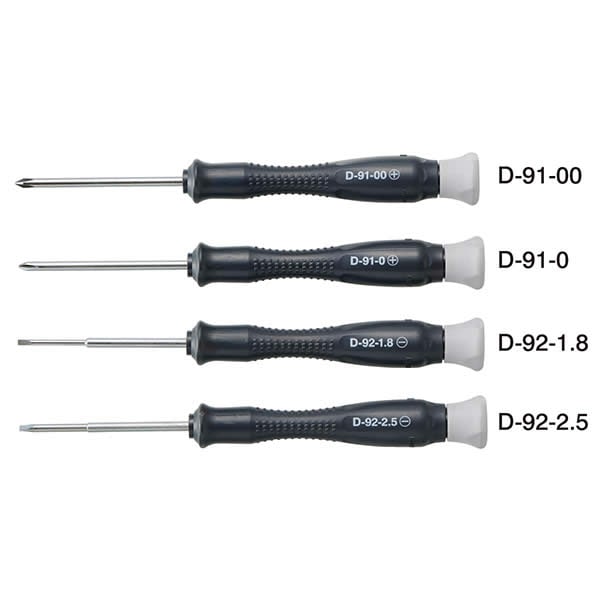 D-912 ESD Precision Screwdriver Set [HOZAN] HOZAN TOOL INDUSTRIAL CO., LTD.