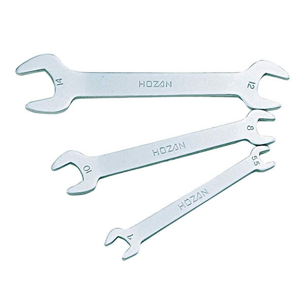W-76 Flat Wrench Set [HOZAN] HOZAN TOOL INDUSTRIAL CO., LTD.