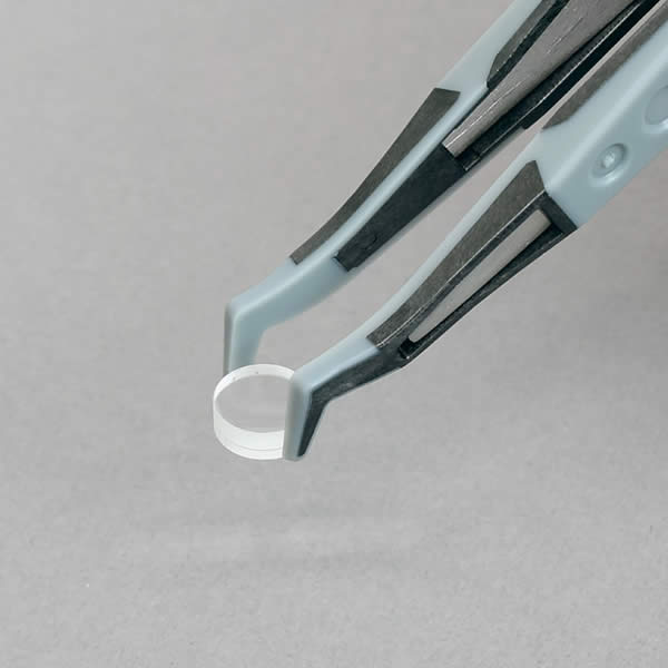 P-642-J ESD Elastomer Tip Tweezers [HOZAN] HOZAN TOOL INDUSTRIAL CO., LTD.